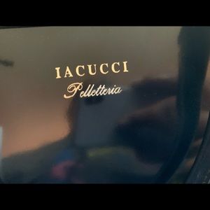 Iacucci | Bags | Iacucci Italian Leather Blue Tote Hand Bag New | Poshmark